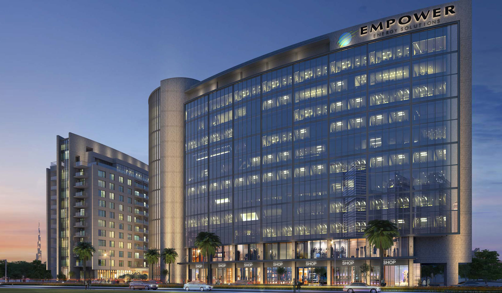 EMPOWER HQ, Dubai, UAE – Dunbar & Boardman Vertical Transportation ...